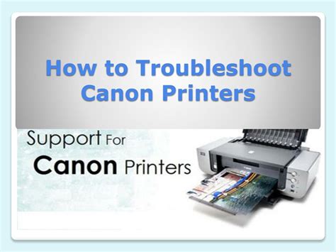 PPT How To Troubleshoot Canon Printers PowerPoint Presentation Free Download ID 7440652
