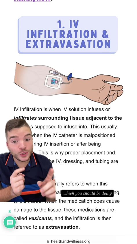 Iv Infiltration Vs Extravasation