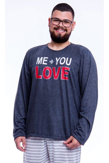 Pijama Masculino Lua Chic Me You