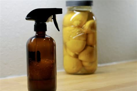 Lemon Vinegar Cleaning Spray Morgans Farmhouse