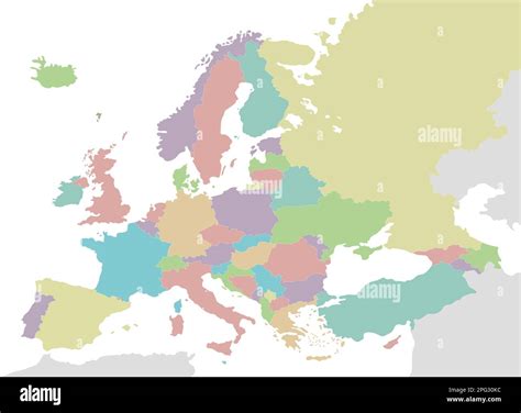 The Blank Canvas Of Europe Understanding Political Maps And Their