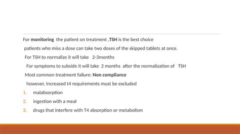 Hypothyroidism Clinical Features And Managementpptx