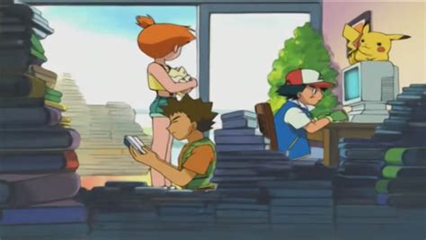 Ash Pikachu Misty Togepi And Brock Misty From Pokemon Ash And Misty All Pokemon