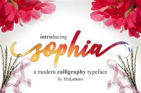 Sophia Script 242152 Script Font Bundles