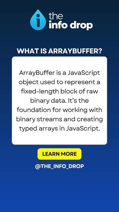 What Is Arraybuffer In Javascript Arraybuffer Trending Javascript