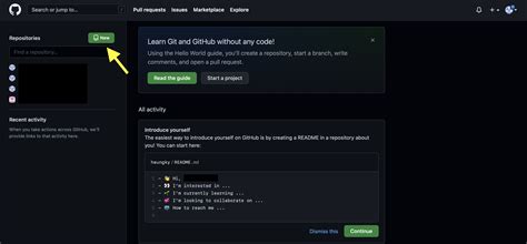 create a new repository — sutd amaai guidebook