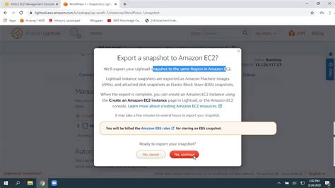 How To Migrate LightSail Website To AWS EC YouTube