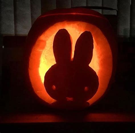 Spooky Miffy Halloween Pumpkin