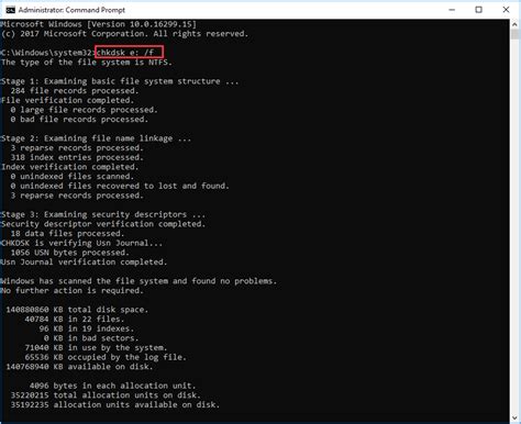 How To Repair Hard Drive Error With Windows 10 CHKDSK Utility MiniTool Partition Wizard