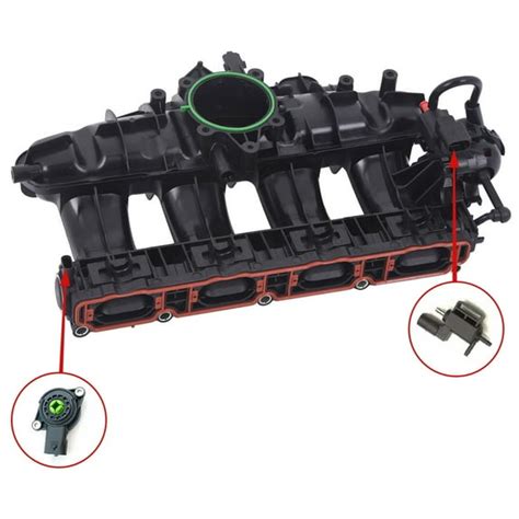 Topaz For Vw Cc Tiguan 2009 2017 Intake Manifold W Sensor Andsolenoid