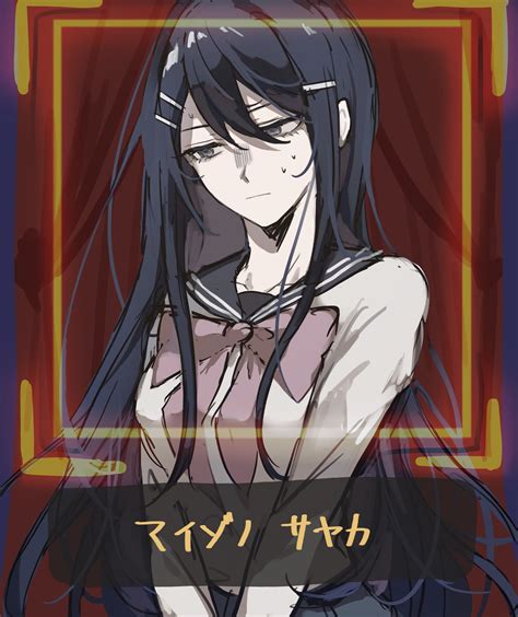 Rine Shigure Maizono Sayaka Danganronpa Trigger Happy Havoc Danganronpa Series Highres