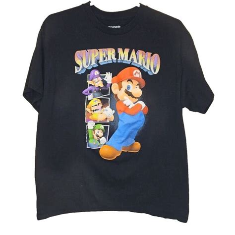 Nintendo Shirts Nintendo Original Licensed Mens Super Mario Tshirt
