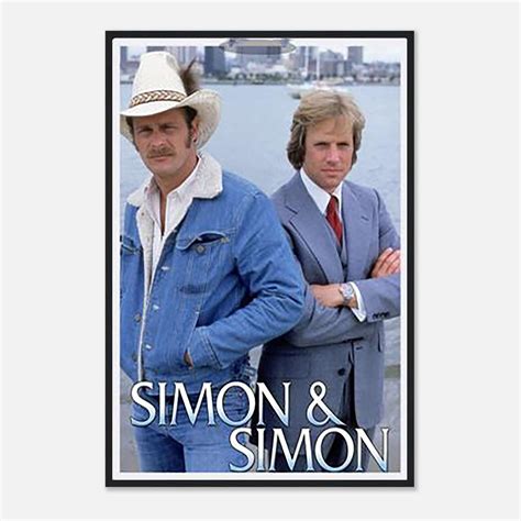 Simon And Simon Tv Series Poster Vintage Tv Series Poster Full Size