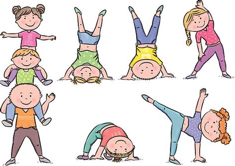 6 400 Grafiken Lizenzfreie Vektorgrafiken Und Clipart Zu Kinderturnen