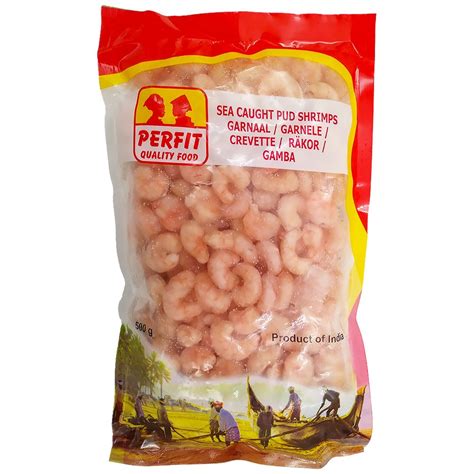 Shrimps Peeled And Cooked Red 100200 Pud 20 X 500 Gr Aheco Webshop