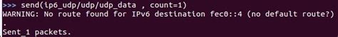 Learning By Practicing Crafting Your First Ipv6 Udp Packet With A Taste Of Scapy