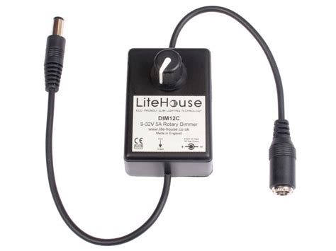 DIM C Inline Rotary LED Dimmer PWM V V A Low Voltage