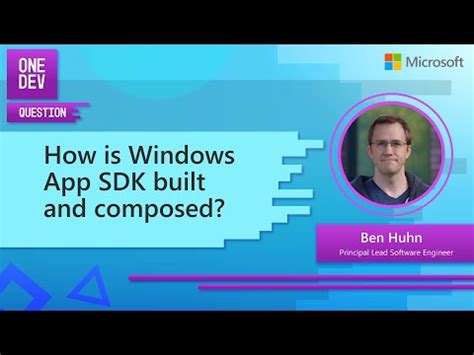 How Is Windows App SDK Built And Composed YouTube