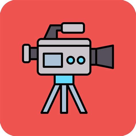 비디오 카메라 아이콘 프리미엄 벡터