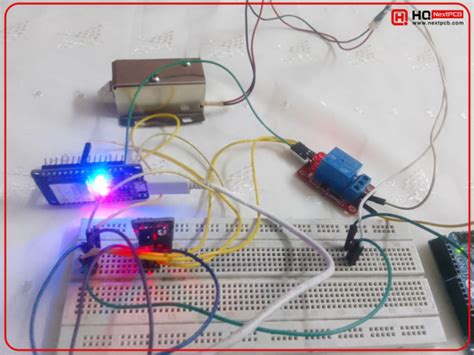 Interfacing Of Esp32 With Ir Obstacle Sensor Door Lock Project