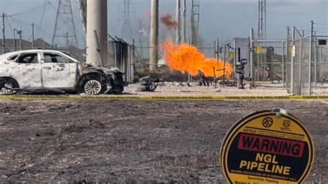 Deer Park Pipeline Fire Update Evacuations Lifted At 6 Pm