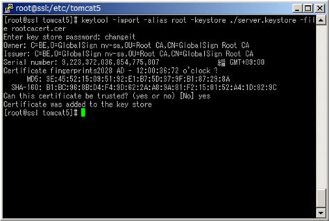 KEYTOOL GENERATE KEYSTORE NOPROMPT GenerateKey