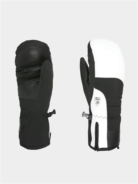 Level Gloves Iris Mitt Wmn Black Black White