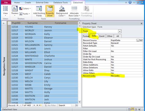 Question Column Sort Option Greyed Out Access World Forums