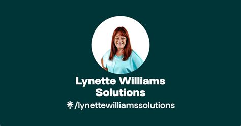 Lynette Williams Solutions Instagram Facebook Linktree