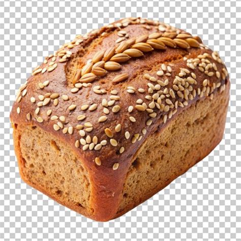 Photo Of A Sliced High Protein Bread Isolated On White Background