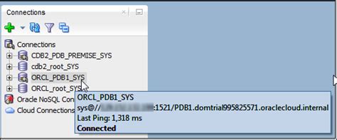 Loading On Premises Data To The Tables Of The Dbaas Database