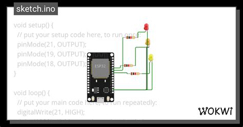 Wokwi Online ESP STM Arduino Simulator