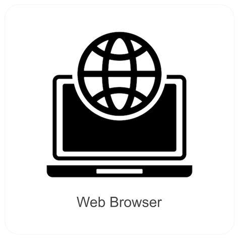 Premium Vector Web Browser And Webpage Icon Concept