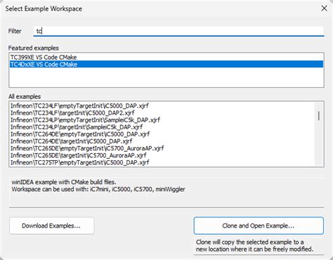 Getting Started Configure Workspace