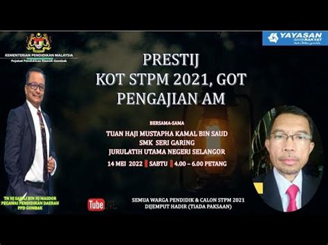 Keep On Track Kot Stpm Pengajian Am Got Tn Hj Mustapha Kamal Smk