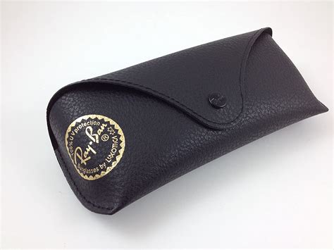 Ray Ban Original Black Leather Sunglasses Case Property Room