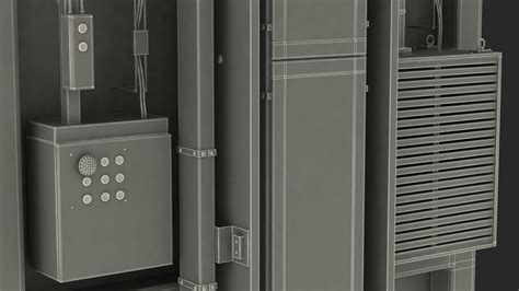 Smith Detection Cip 300 Compact Vehicle Inspection System 3d Model 69 3ds Blend C4d Fbx