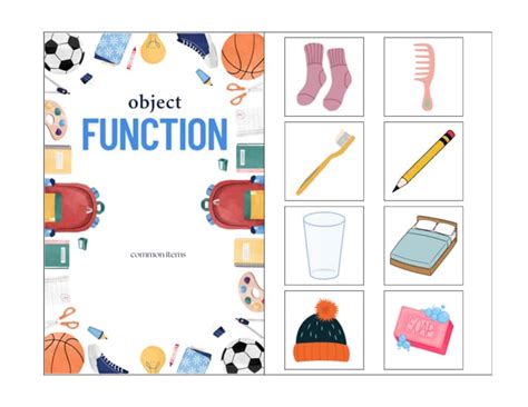 Object Function Common Items By Gina Abbruzzese Tpt