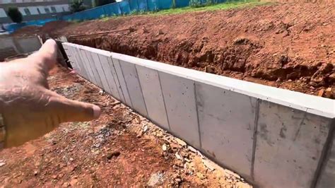 How To Do Concrete Retaining Walls Forms Rebars Control And