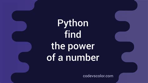 Python Program To Find The Power Of A Number Using Anonymous Function