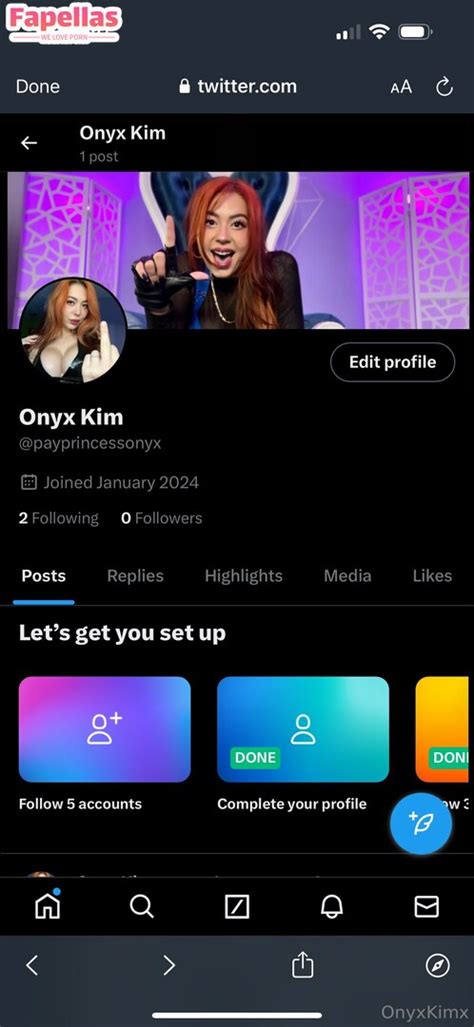 Princessonyxkim Nude Leaks Onlyfans Fapellas