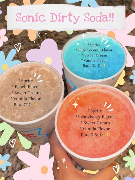 Sonic Drinks Gallery Posted By Austin 🧸 Lemon8 Sonic Drinks