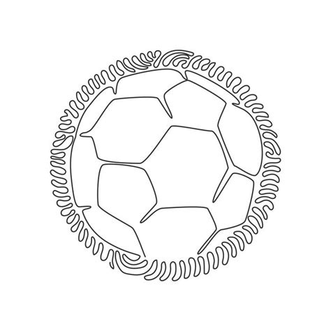 Soccer Ball Outline Vector Art Icons And Graphics For Free Download