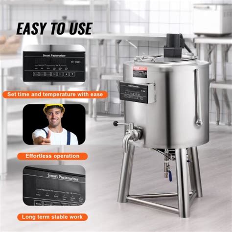 Commercial Milk Pasteurization Machine 30l Pasteurizer For Milk