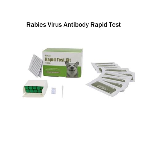 Rabies Virus Antibody Rapid Test Rabies Disease Rabies Vaccine Test China Diagnostic And Rapid