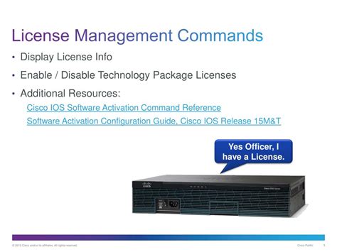 ppt introduction to ios 15 cli licensing commands powerpoint