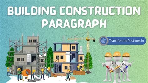 Building Construction Paragraph From Foundations To The Future