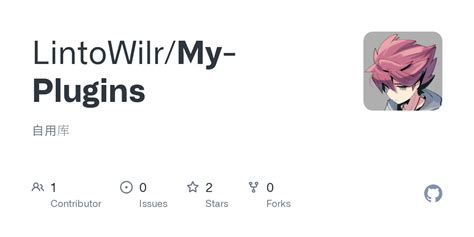 Github Lintowilrmy Plugins 自用库