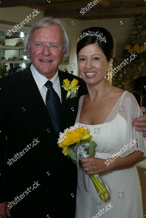 Anthony Hopkins Wife Stella Arroyave Foto Editorial En Stock Imagen En