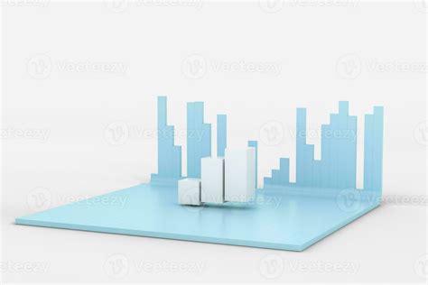 3d rendering graph chart background business graph 27878345 stock